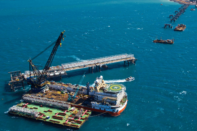 Gorgon LNG Construction | Project Examples | APS Systems