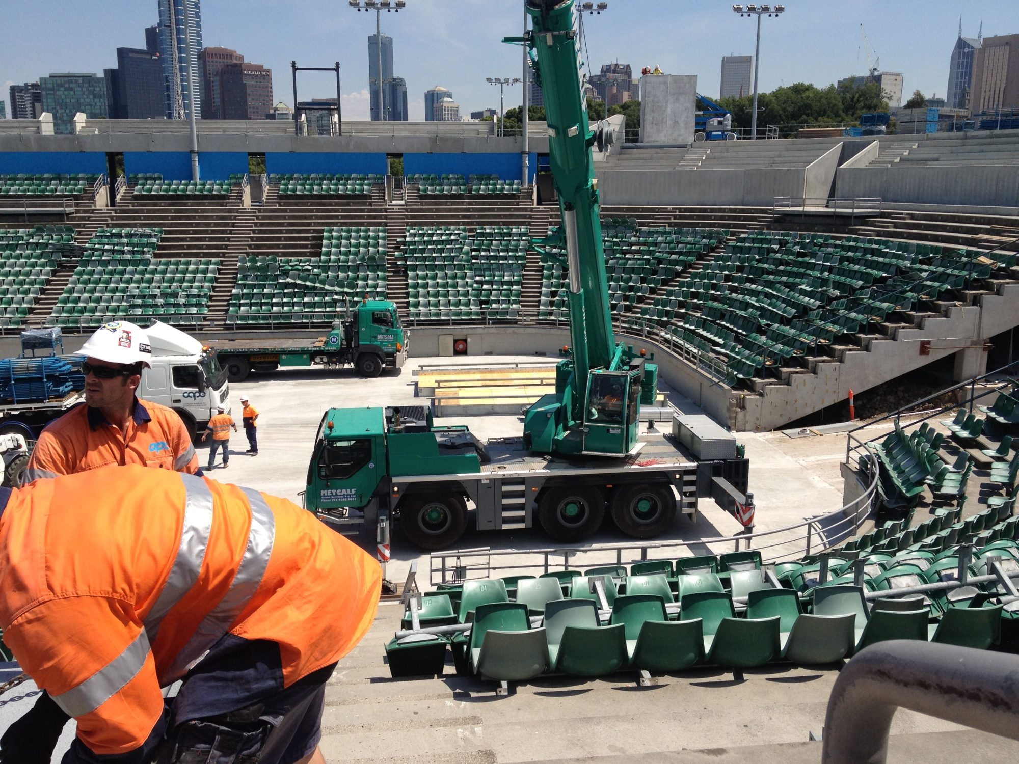 Margaret Court Arena Project | Project Examples | APS Systems