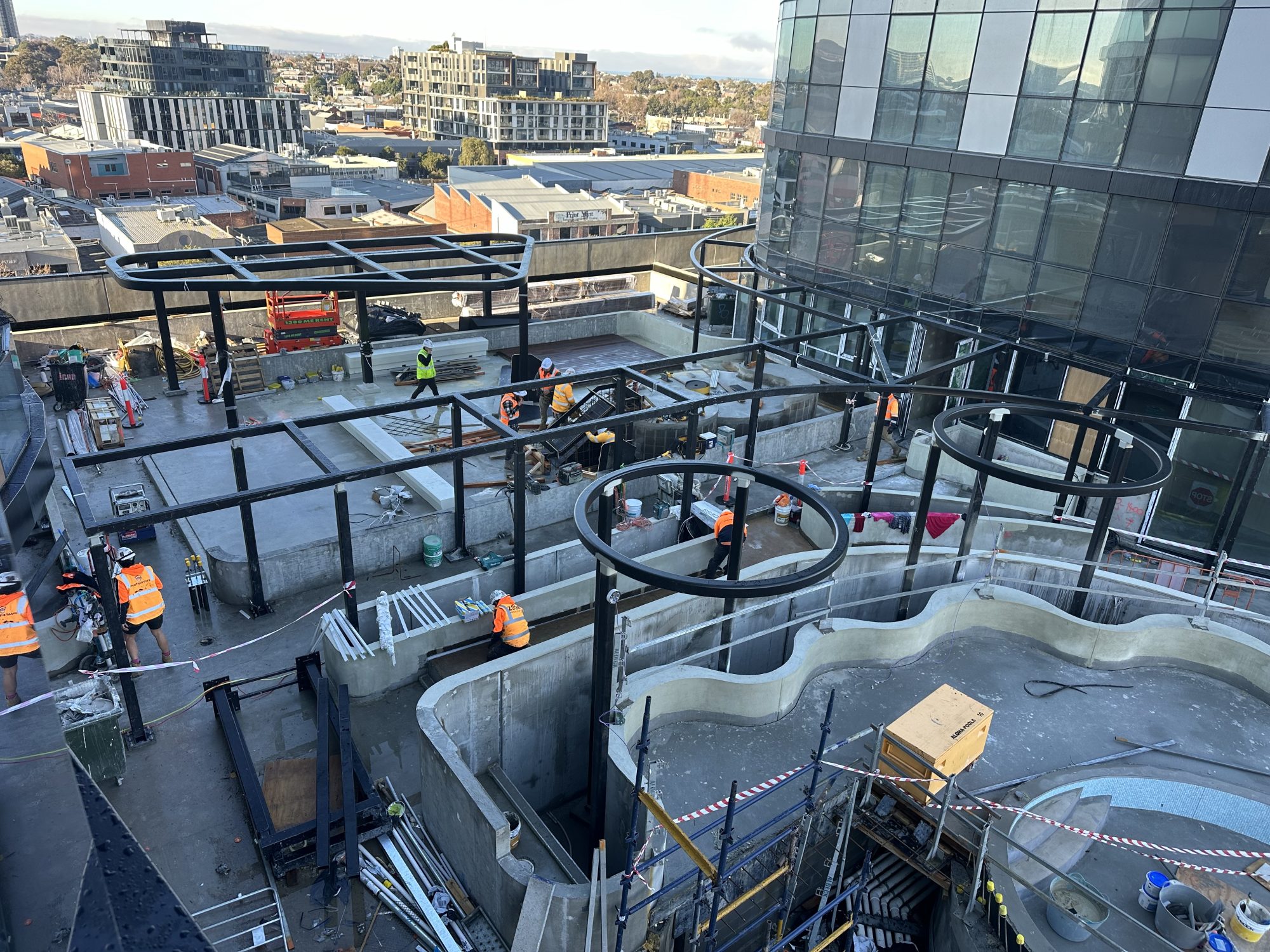 APS completed structural steelwork for The Gladstone - APS